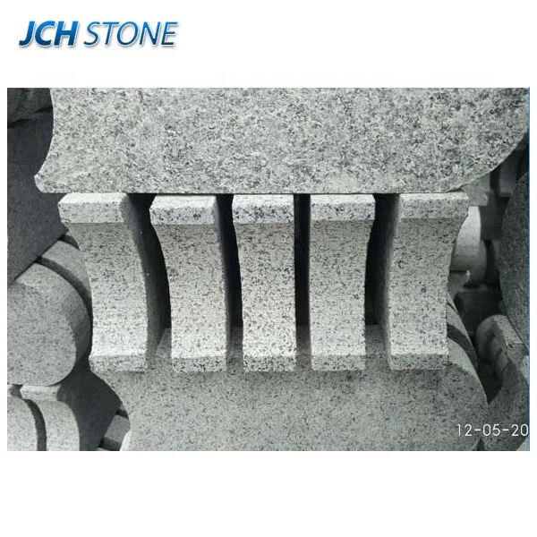 G603 Grey Granite Stone Garden Flower Bed Lawns Interlock Border Tiles Kerbstone| Alibaba.com