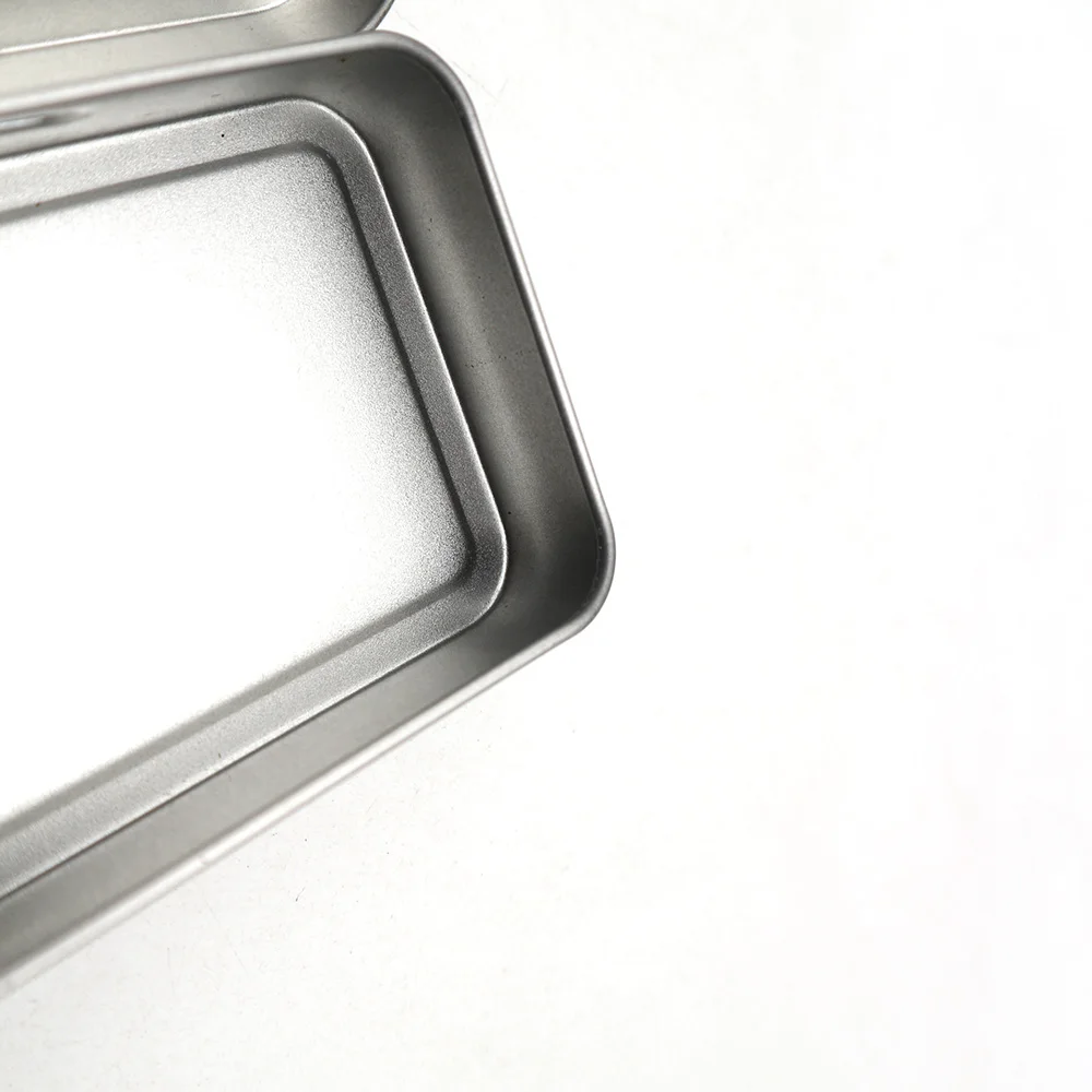 School Student Kids Pencil Pen Metal Tin Case Box Tinplate Gift & Craft ...