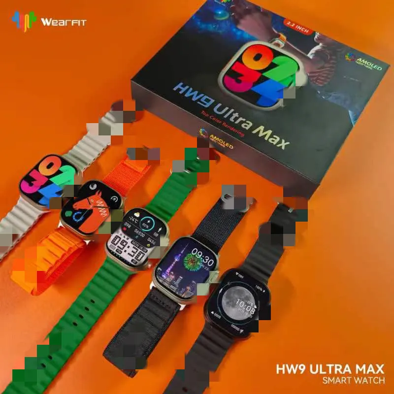 Hw9 Ultra Max Hw8 Pro Max Hw9 Pro Max Amax Ultra Smartwatch Nuevo Série ...