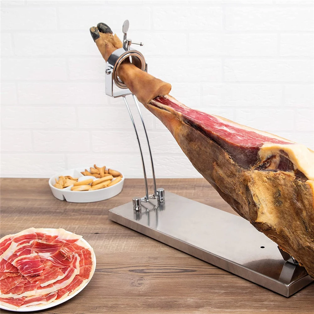 Premium Stainless Steel Folding Ham Holder Ham Stand for Spanish Hams ...