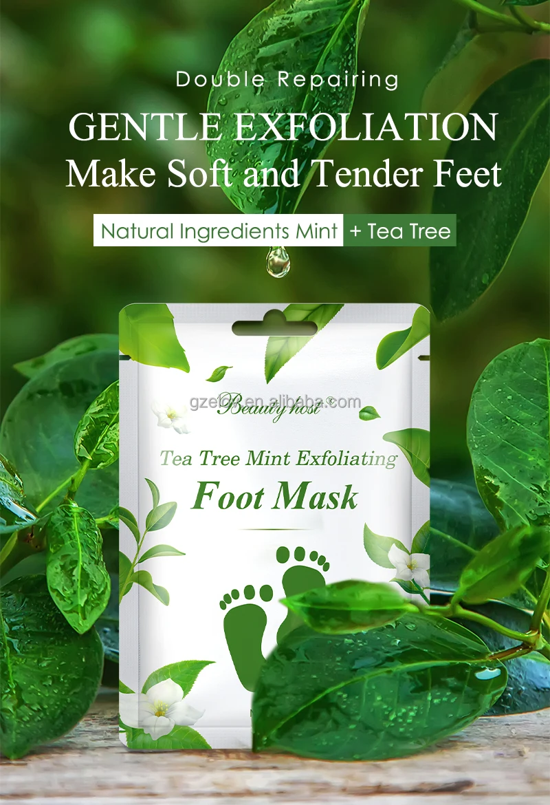Foot Care Anti Peeling Plant Tea Tree Mint Oil Collagen Exfoliating ...