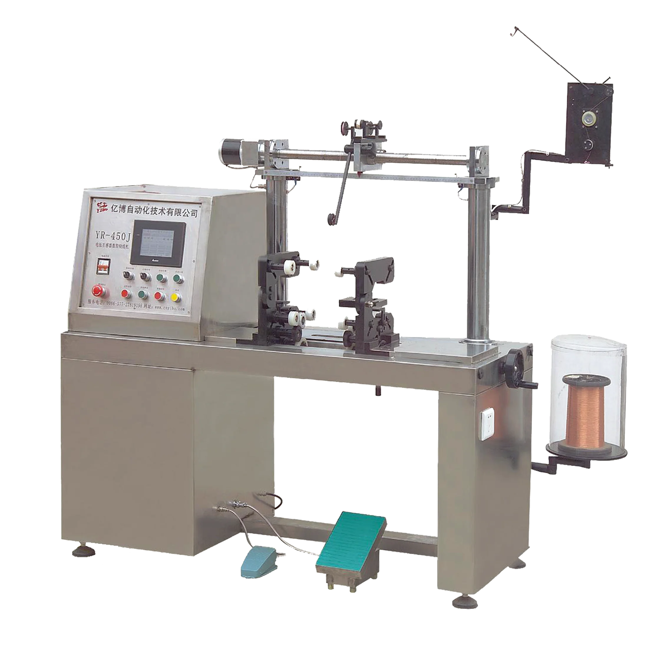 YR-450J Automatic Primary Coil Winding Machine for Transformers