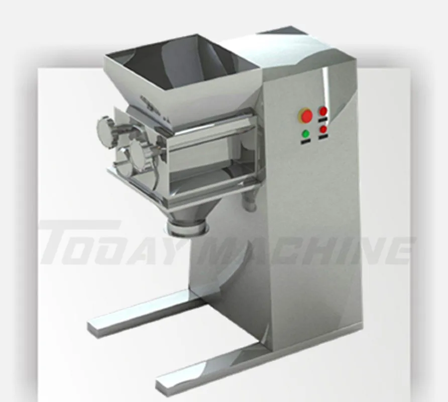 Extrusion Dry Powder Roll Compactor Fertilizer Tablet Roller Granulator ...