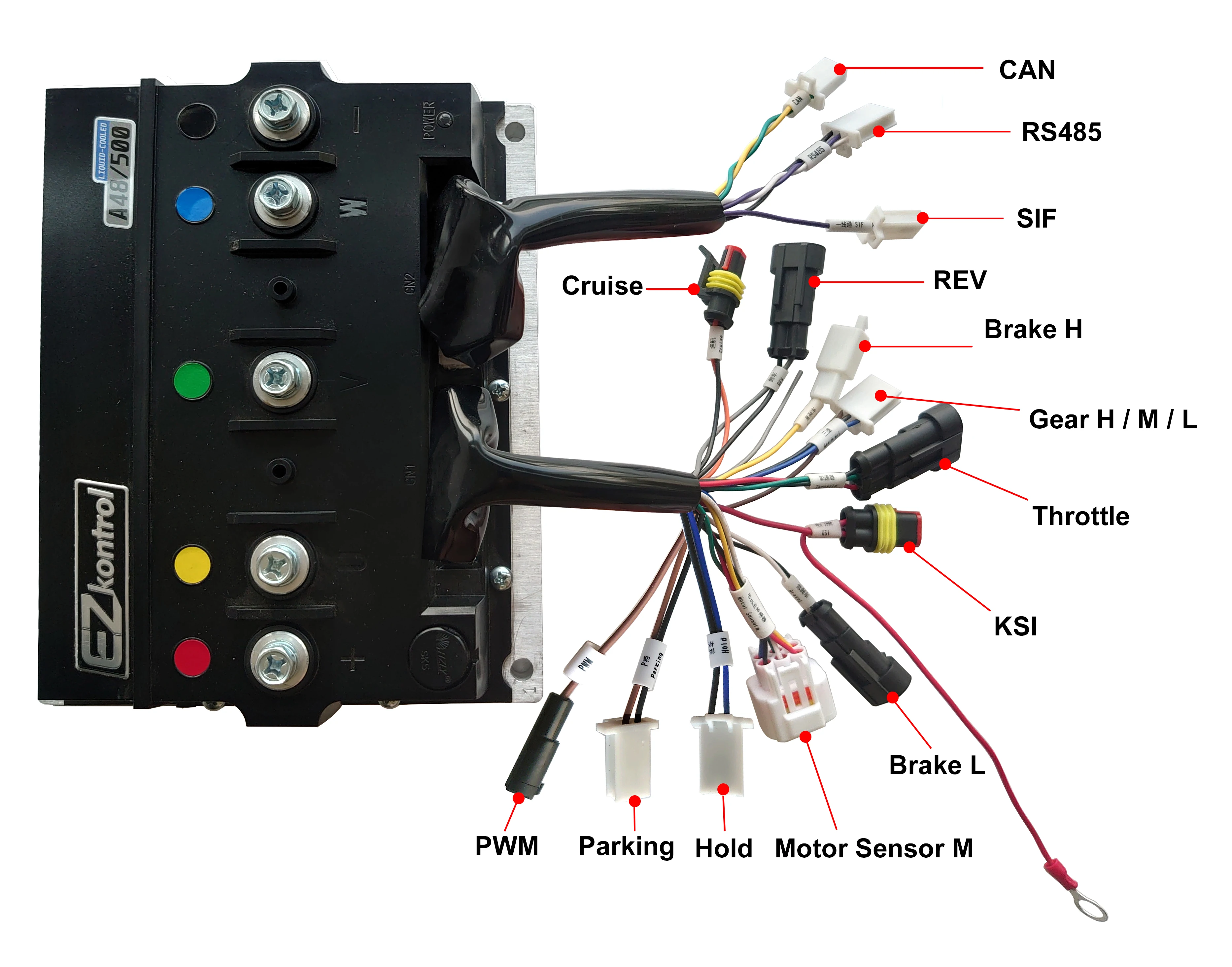 Ezkontrol - Golden Motor Controller for Electric Motorbikes