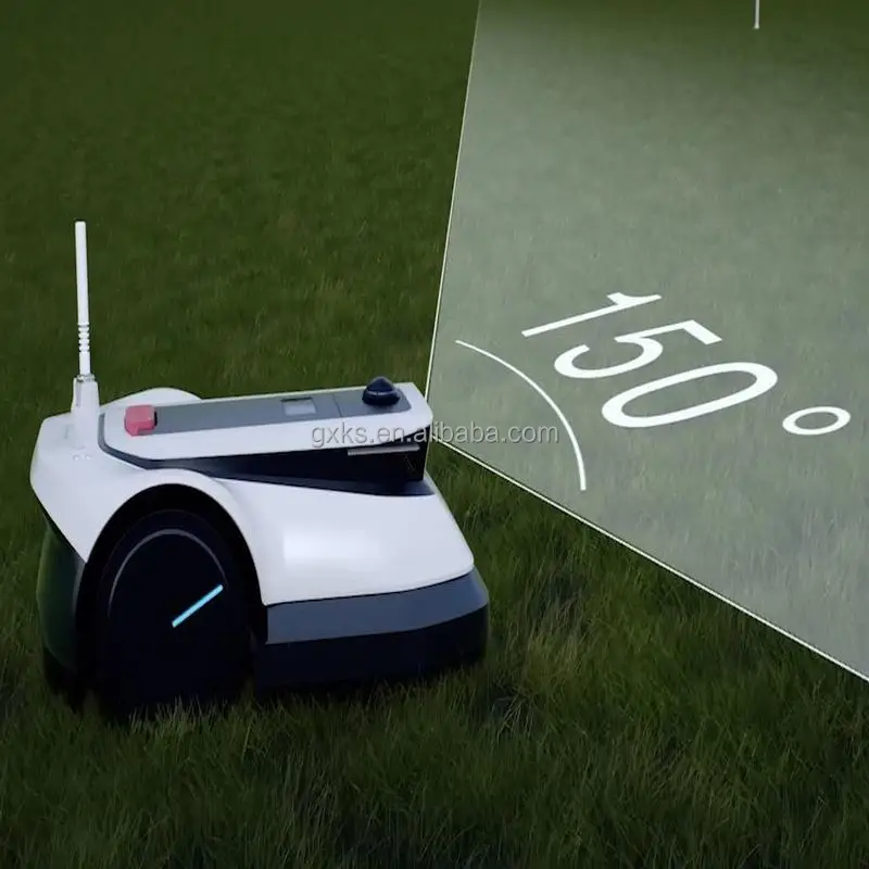 Self Propelled Electric Gps Lawnmowers Robot Grass Cutter Machine ...
