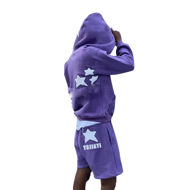 Custom Logo Sweatpants And Hoodie Set Sweat Suits Sweatsuit Slim Fit ...