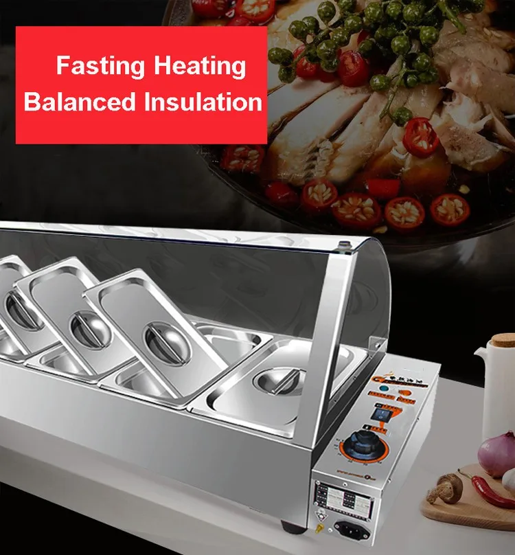 Buffet Fast Food Restaurant Stainless Steel Kitchen Equipment ...