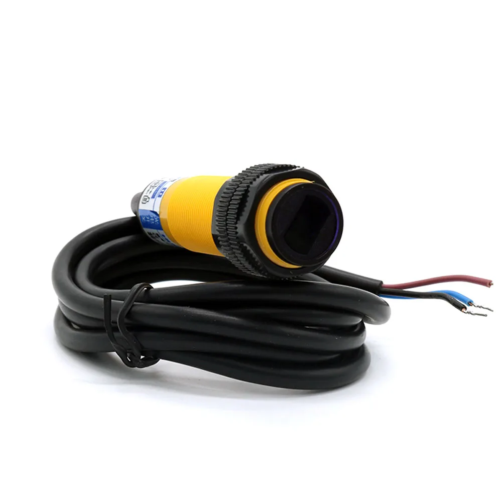 M18 Cylindrical Optical Proximity Switch - E3F-DS10C4/C2/C3/P1/P2/P3/Y1/Y2