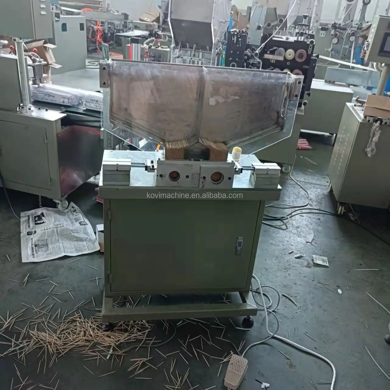 Bamboo Toothpick Manufacturing Machine - Wood Tooth Pick