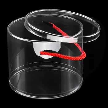 Wholesaler Clear Plastic Cylinder Box Pet Pvc Pp Round Plastic Boxes ...