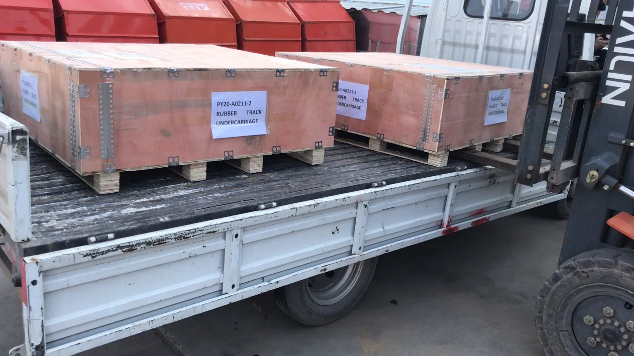 Small Rubber Track Undercarriage For Small Load Dp-crpyjy-250 - Buy ...