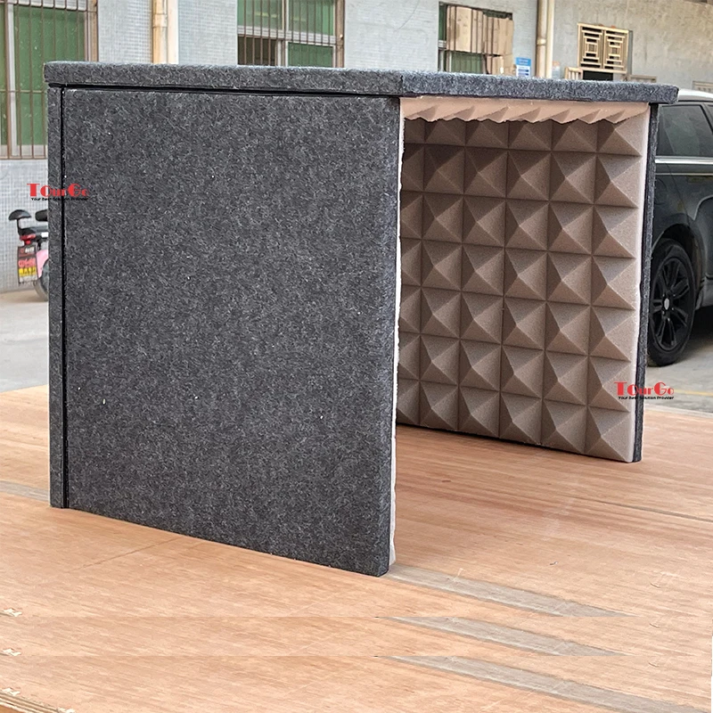 Portable Vocal Recording Booth - DIY Desktop Voice Recorder with ...