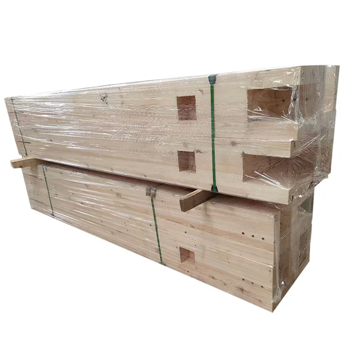 Wooden Beam 20x20 Building Structure Solid Timber H Beam Wooden ...