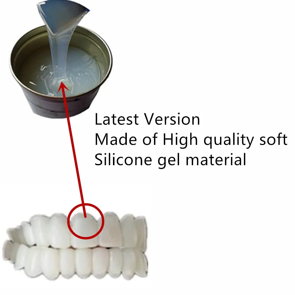 Silicone Gel Temporary Dental Oral Fake Teeth Dentures