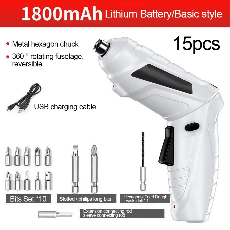 Large Torque Lithium Battery Cordless Power Wrench Power Tool Car ...
