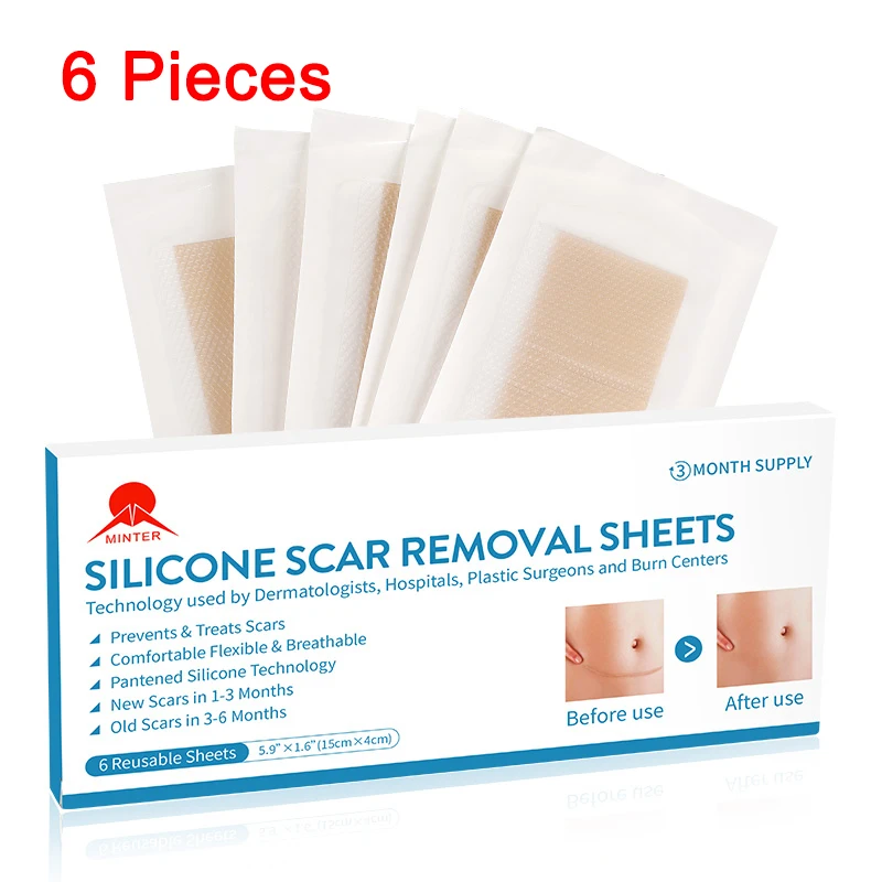 Medical Grade Silicone Scar Removal Patch - Factory Skin Color