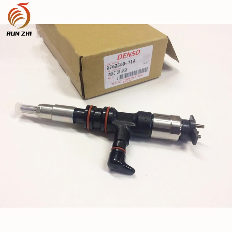Nozzle DLLA152P989 Common Rail Fuel Injector diesel 095000-7140 33800 ...