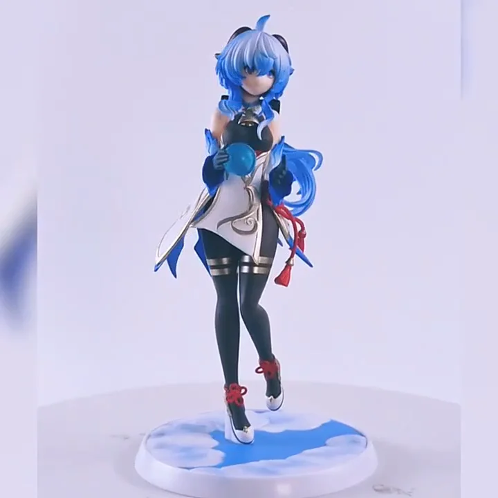 23cm Genshin Impact Ganyu Anime Figure Game Manga Action Figure ...