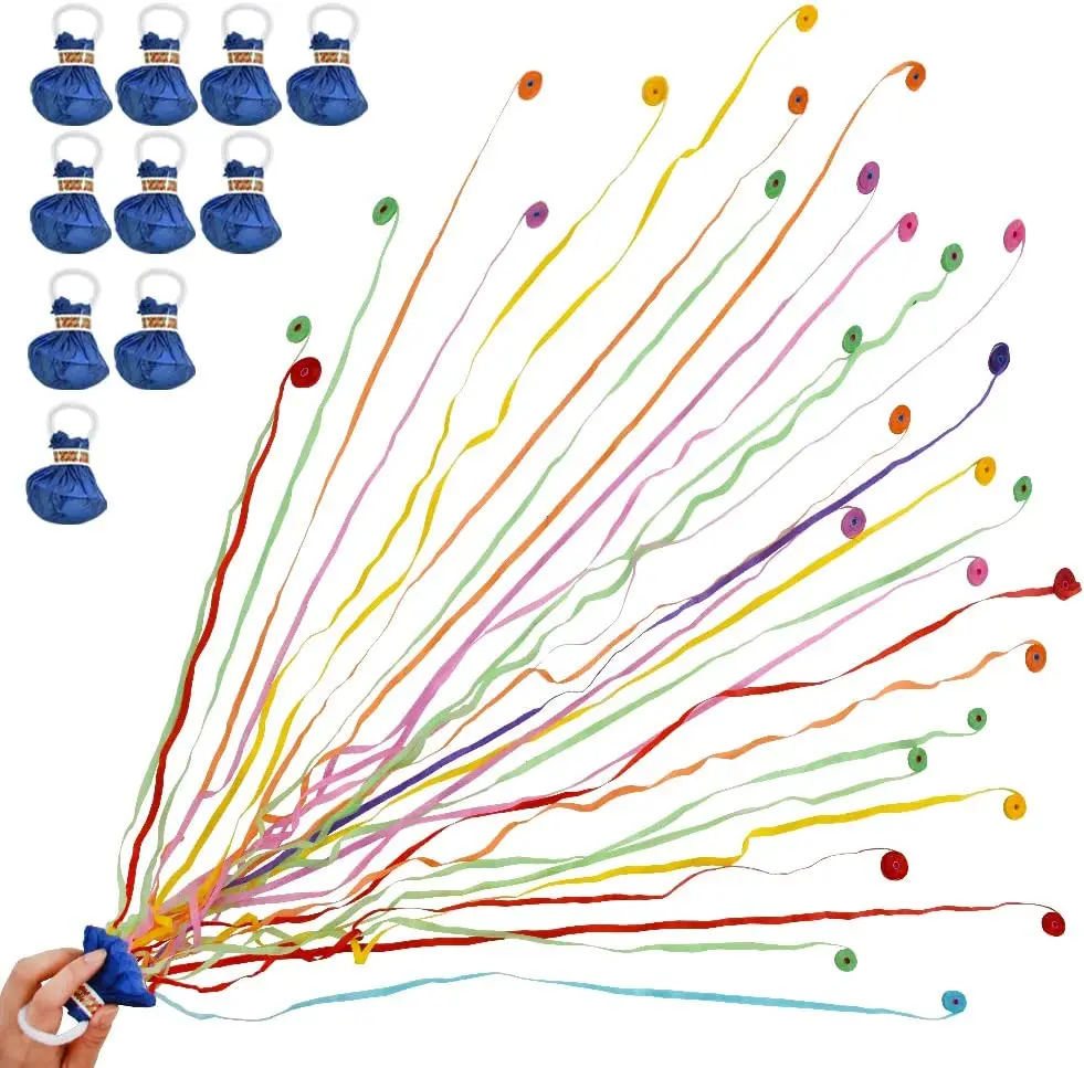 Colorful Celebration Hand Throw Paper Streamers for Parties