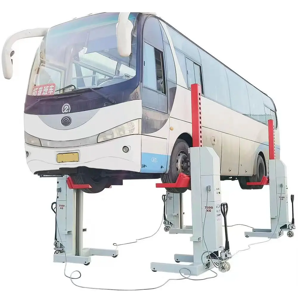 mobile Columns Heavy Duty Hydraulic Truck Four Post Lift/mobile Column ...