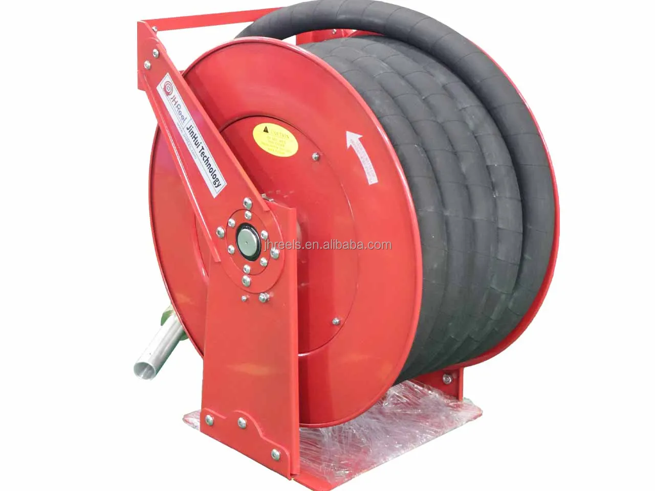 Retractable 1'' 30 Meters 5000psi Steel Hose Reel for Fire Fighting