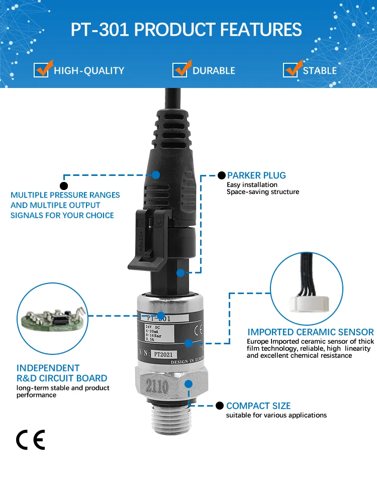 OULD PT-301 OEM Pressure Transducer - Precision & Reliability