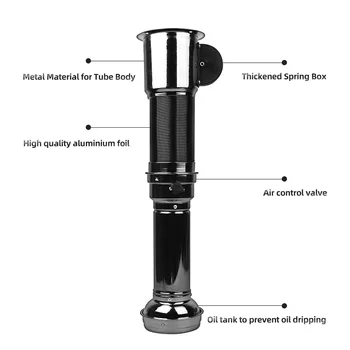 Gourmet Barbeque Accessories Commercial Restaurant Korean Telescopic ...