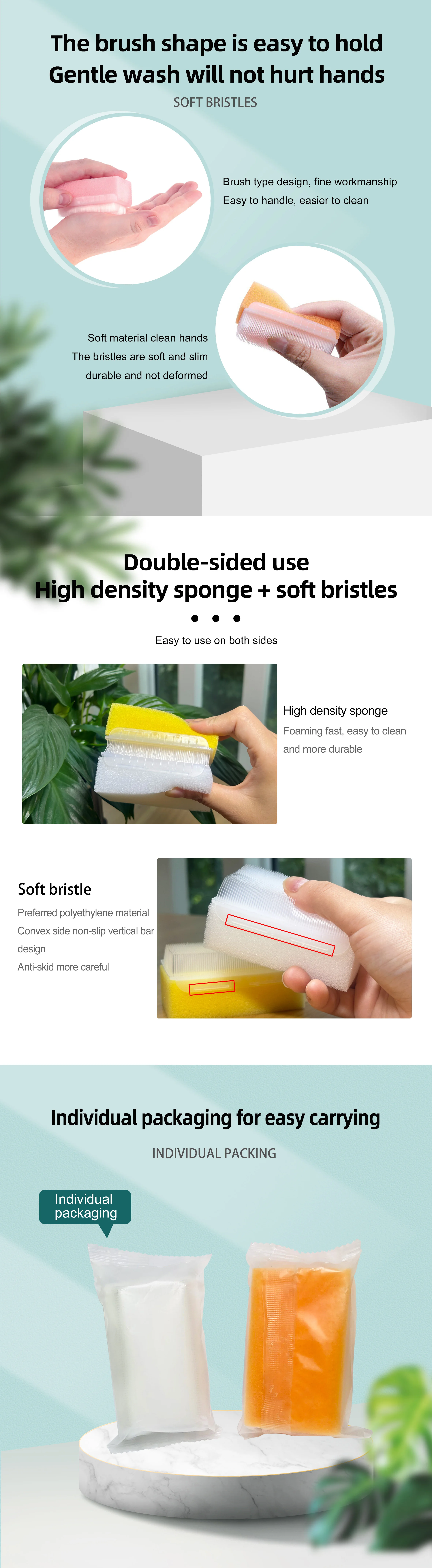 Manufacture Sterile Medical Hand Washing Brush Soft Sponge Surgical ...