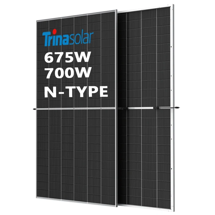 Trina Solar Vertex Mono Crystalline Solar Panel Bificial N-type Solar Module Pv Module Trina ...