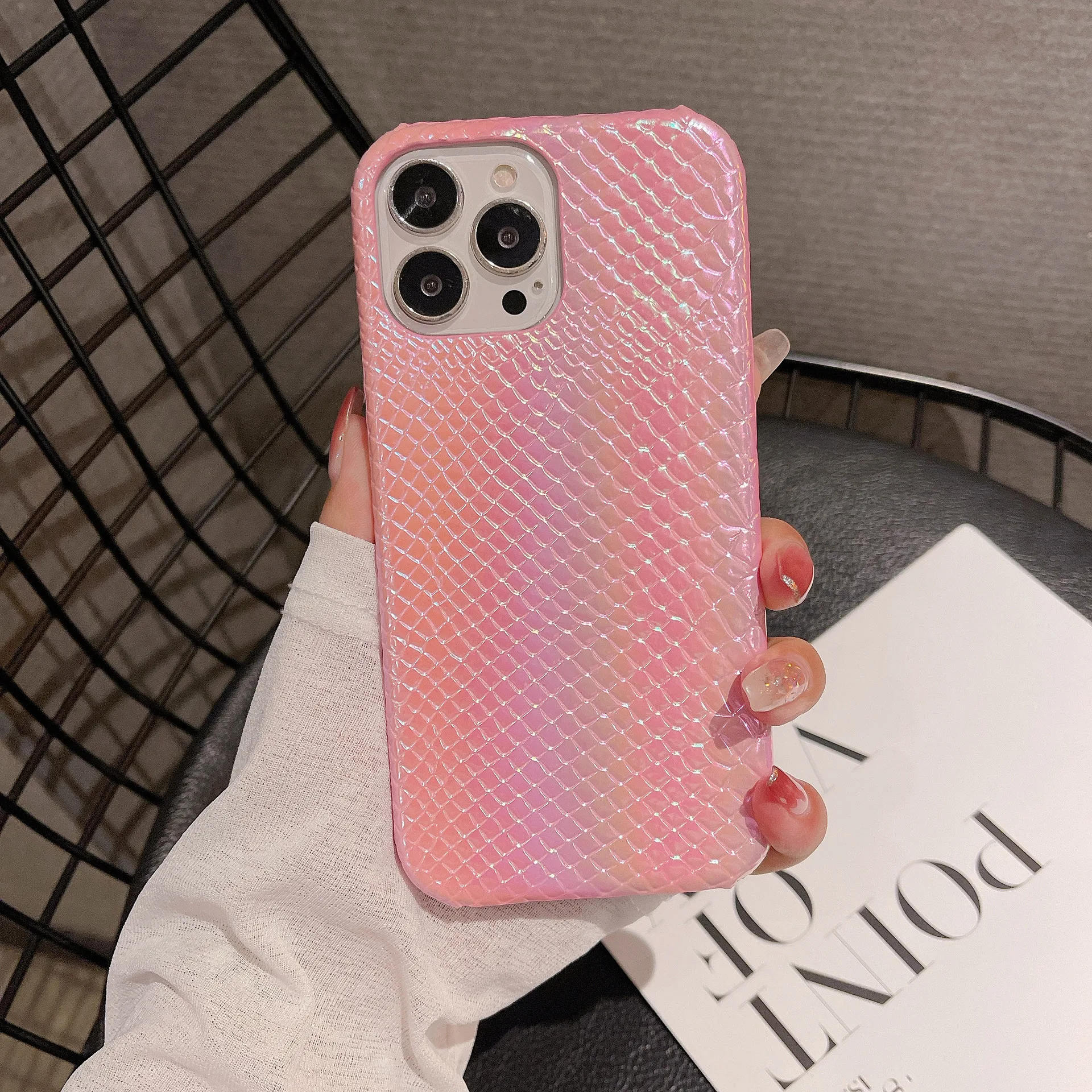 Hot Sale Highlight Half Wrapped Cell Phone Protective Cover Shell Laser ...