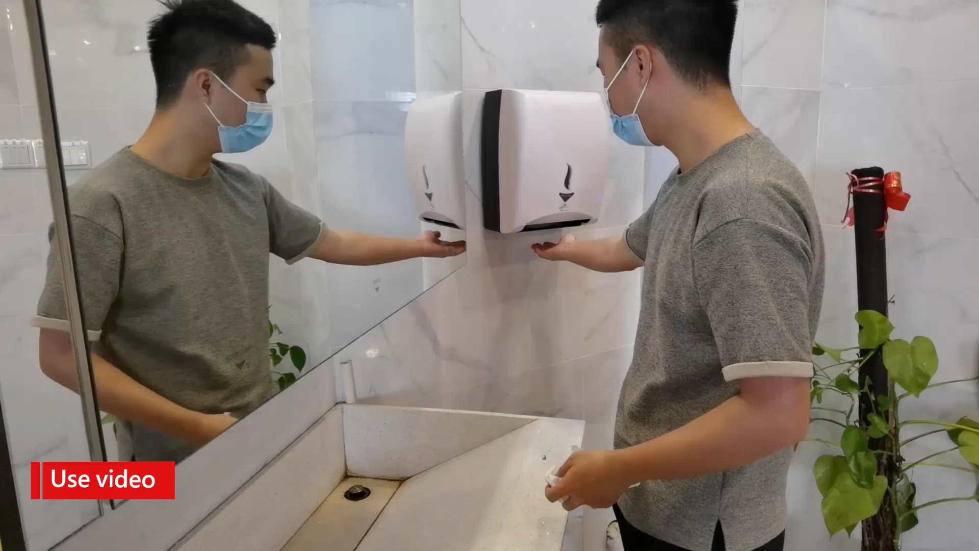 Abs Touchless Motion Sensor Kitchen Paper Roll Dispenser Auto Cut ...