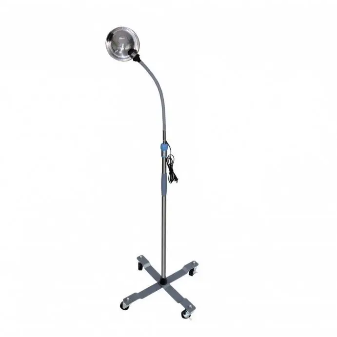 Stainless Steel Lamp Adjustable 4 Wheels Instrument Reflective Lamp ...