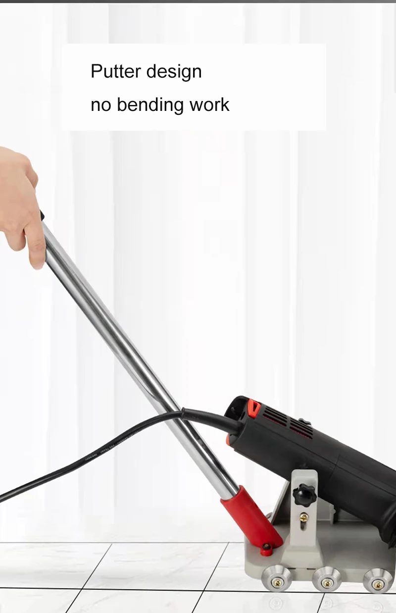 Efficient Grout Cleaning Machine - Hand Pushed Electric Tool