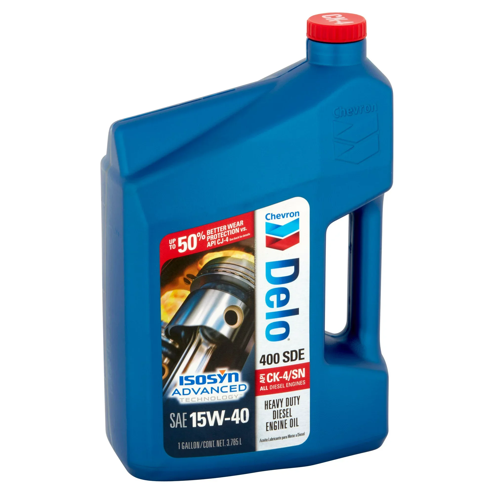 Chevron Delo 400 Sde Sae 15w-40 Heavy Duty Diesel Engine Oil,1 Gallon 3 ...