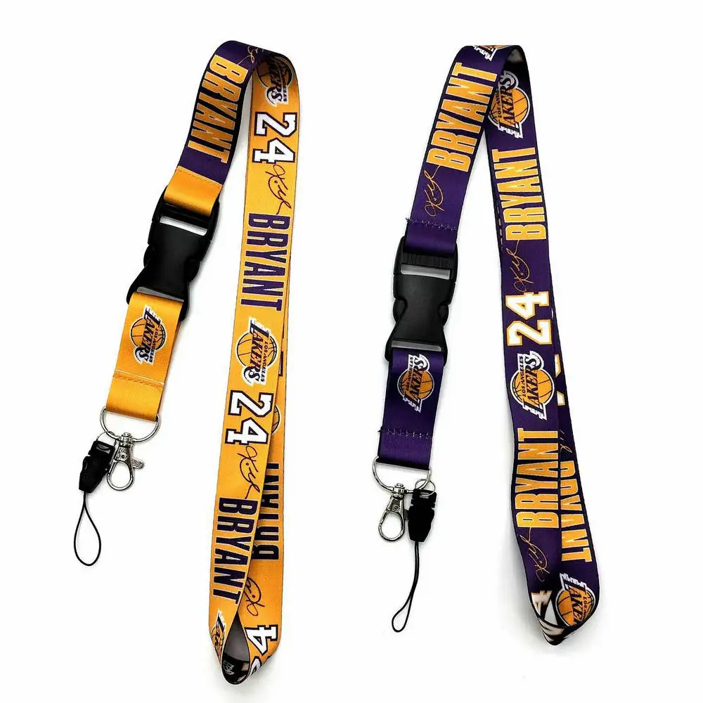 Basketball Superstar Kobe Memorial Detachable Buckle Neck Strap ...