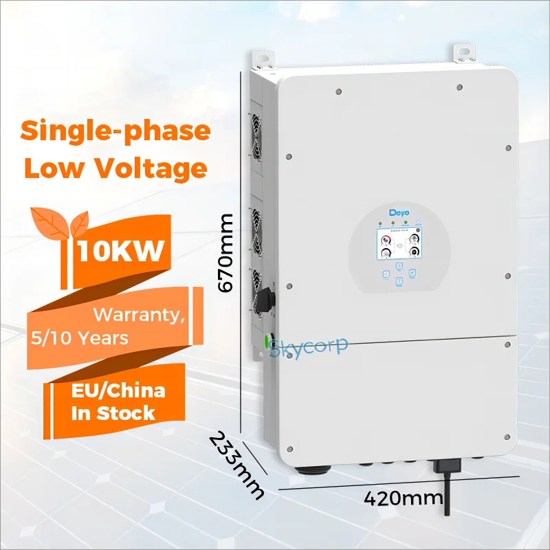 deye hybrid inverter 10kw lp1 single phase SUN-10K-SG02LP1-EU-AM3 wifi 48v hybrid solar inverter ...