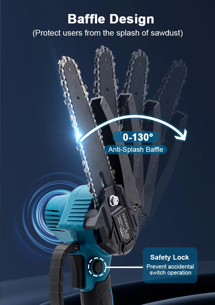 Hl 4/6 Inch Mini Pruning Saw 600w Electric Chainsaws Removable For ...