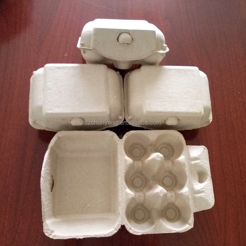 Hot Sale Custom Recycled 6/ 10 /12/ 15/ 30 Cells Paper Pulp Egg Carton ...