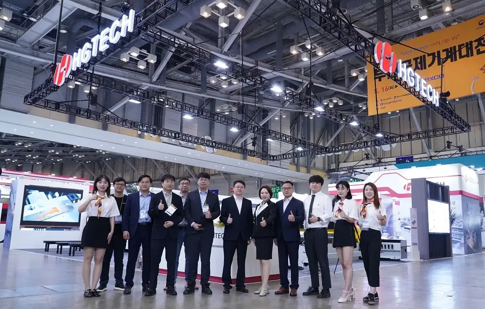 HGTECH Laser Metal Cutting Machine - 12kw CNC Cutter