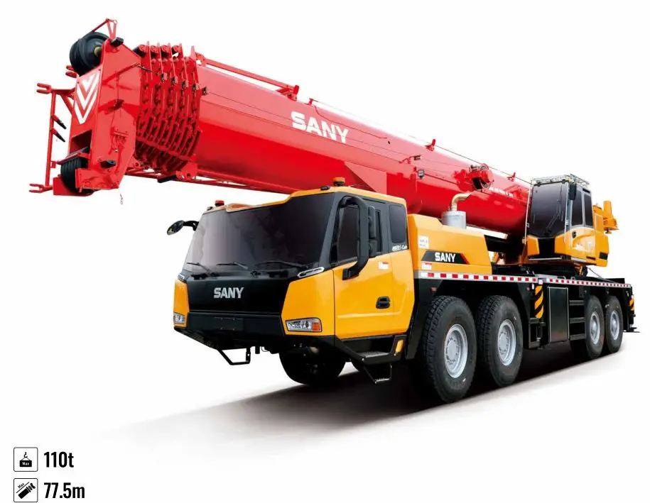 Used Sany Stc1100 110 Ton Truck Hydraulic Mobile Crane - Buy Sany ...