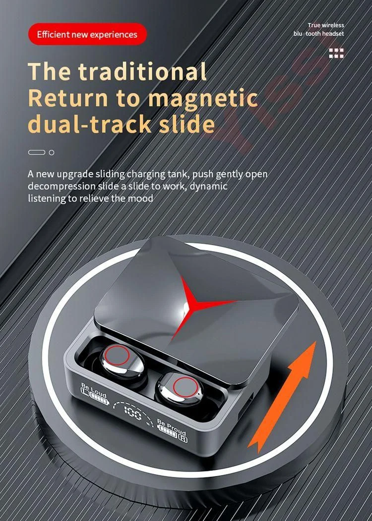 2023 M90 Pro TWS Wireless Earphone - in-Ear True Stereo