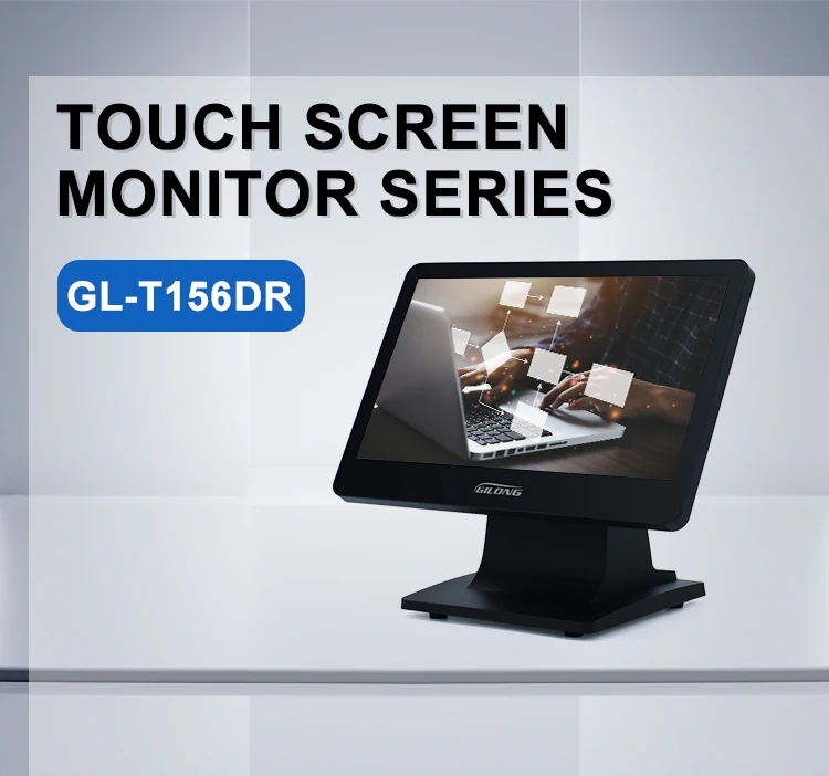 New Design 15.6 Inch Touch Display Ten Capacitive Touch Screen Monitor ...