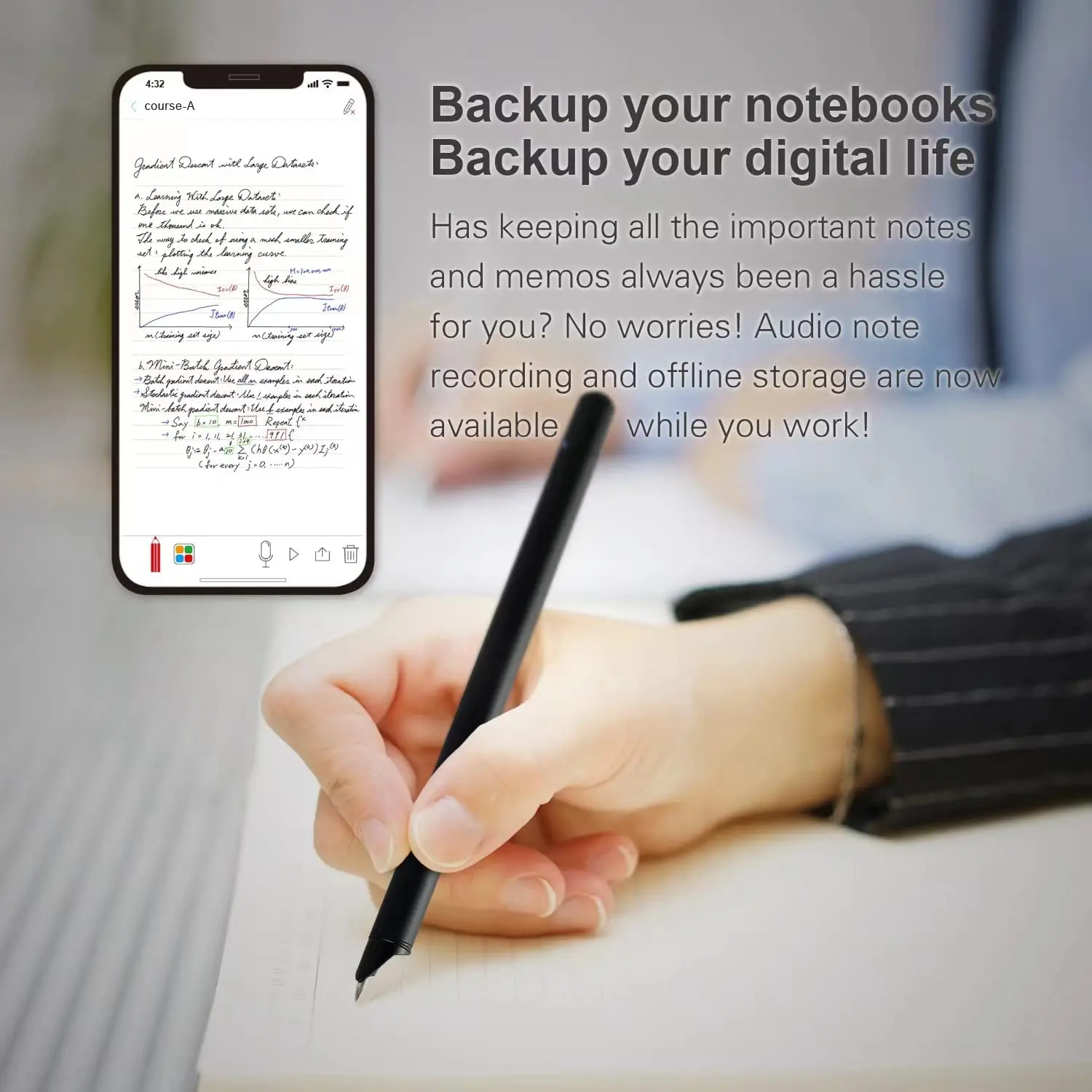 Smart AI Pen with Cloud Storage - Perfect for Drawing & Writing