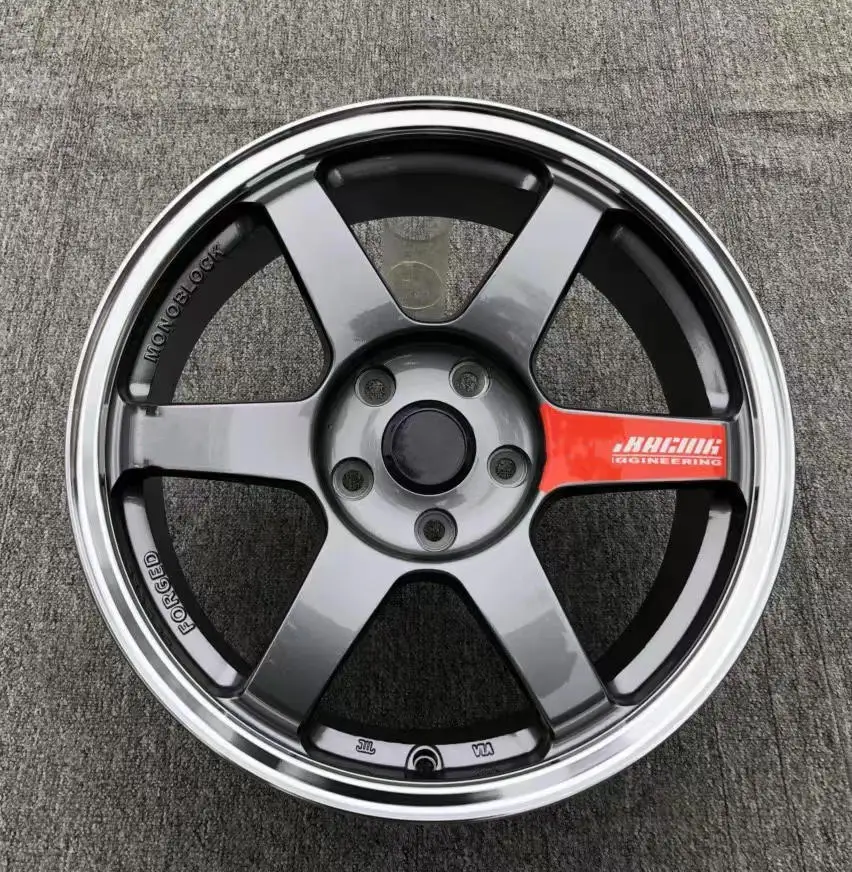 Bku Racing Passenger Car Wheels 5x114.3 Wheels 18 Inch For Sport Te37 ...