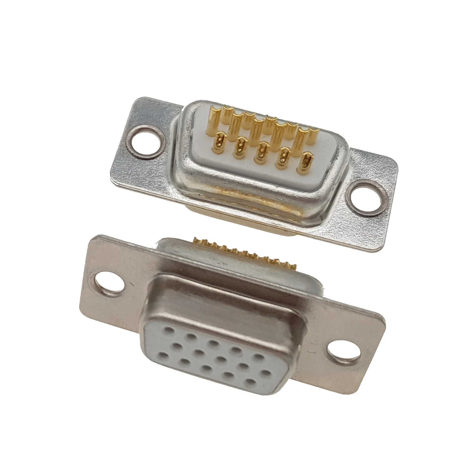 Hdb15pin Fct Standard-density D-sub Connector Female Straight Solder ...