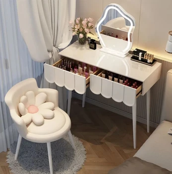 French Solid Wood Dressing Table Master Bedroom Modern Simple Desk ...