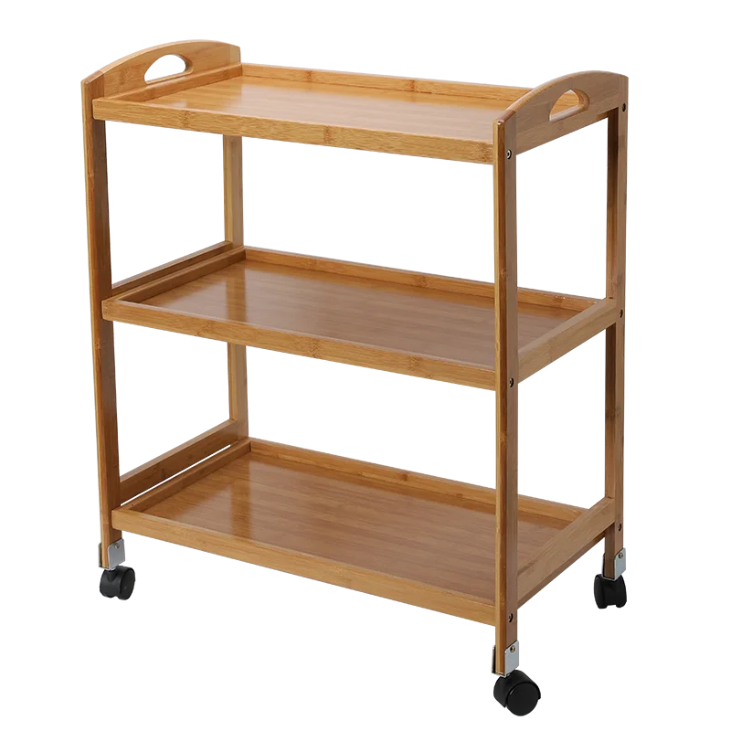 Kitchen Storage Trolley Utility Trolley Rack With Storage Drawer/basket ...