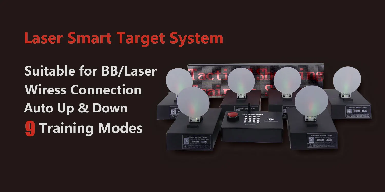 Steel Electronic Laser Shooting Target System - Indoor/Outdoor ...