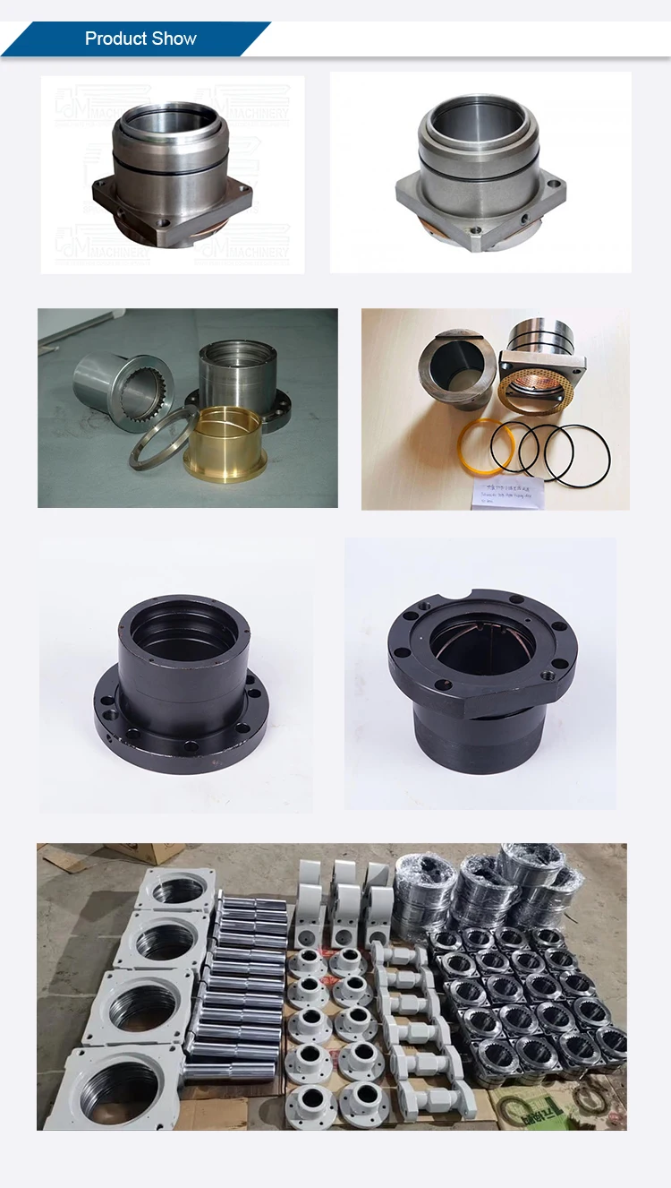 Gear Type Upper Housing Putzmeister DN80 Concrete Pump Upper Housing ...