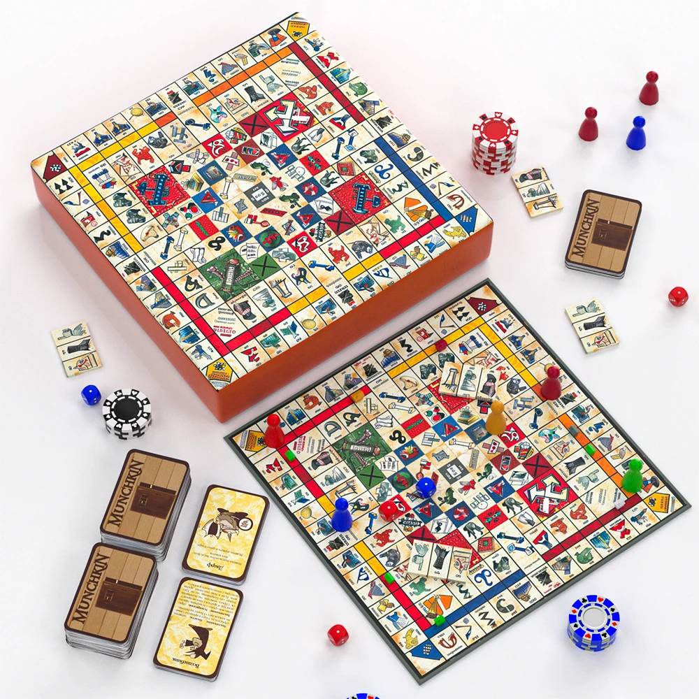 Make Your Board Game Custom Card Ludo Family Board Game Producers ...